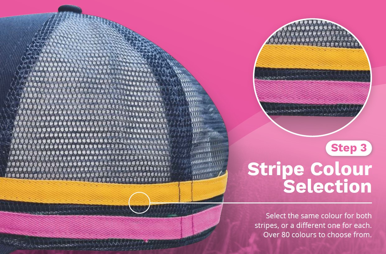 Trucker Cap 2 Stripe - Better Promo