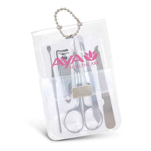 Branded Vinyl Manicure Set - Better Promo Promotional Products